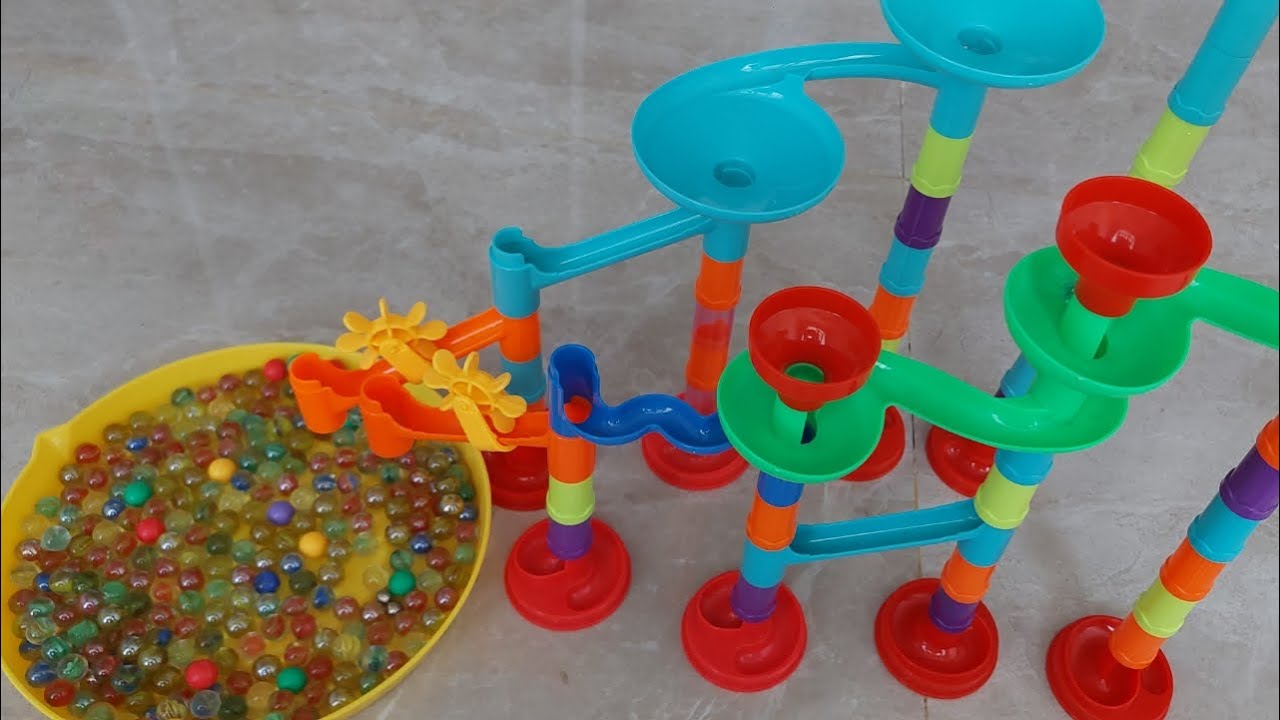 Marble Run Amazing colorful satisfying - YouTube
