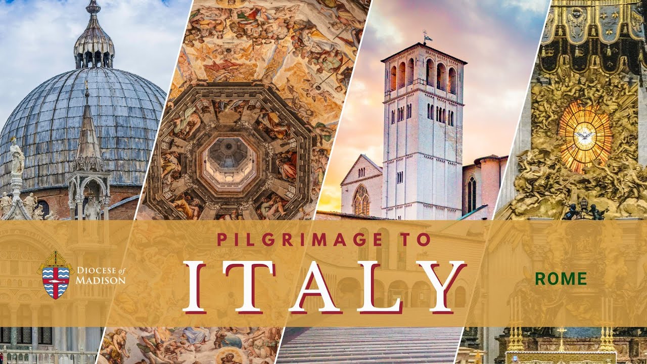 Italy Pilgrimage, Rome: A Moment with the Bishop - April 26, 2024 - YouTube