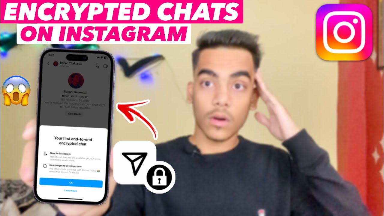 End To End Encryption on Instagram | How To Use End To End Encryption Chats on Instagram - YouTube