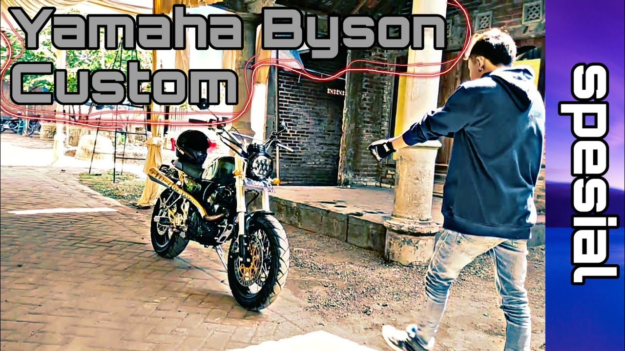 Yamaha Byson custom l tes ride l review - YouTube