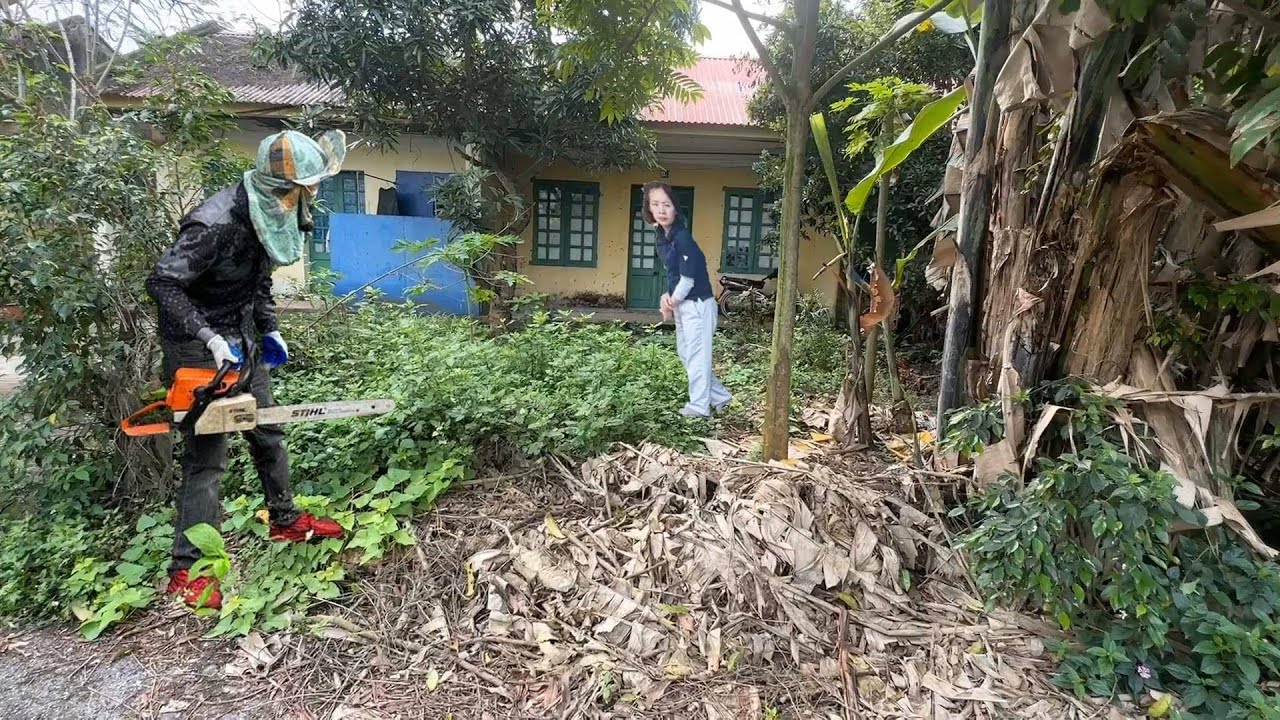 Village poor Emotion help I Clean cut the grass clean the garden to ...