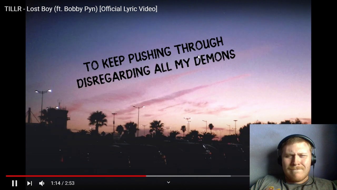 Reaction to TILLR - Lost Boy (ft. Bobby Pyn) [Official Lyric Video ...