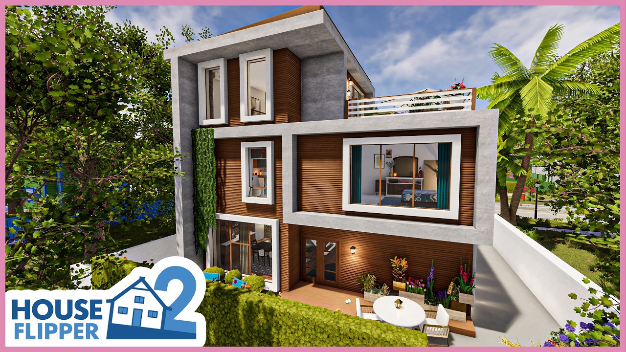 Modern Indian Home | House Flipper 2 - Sandbox Mode - Build and Tour ...