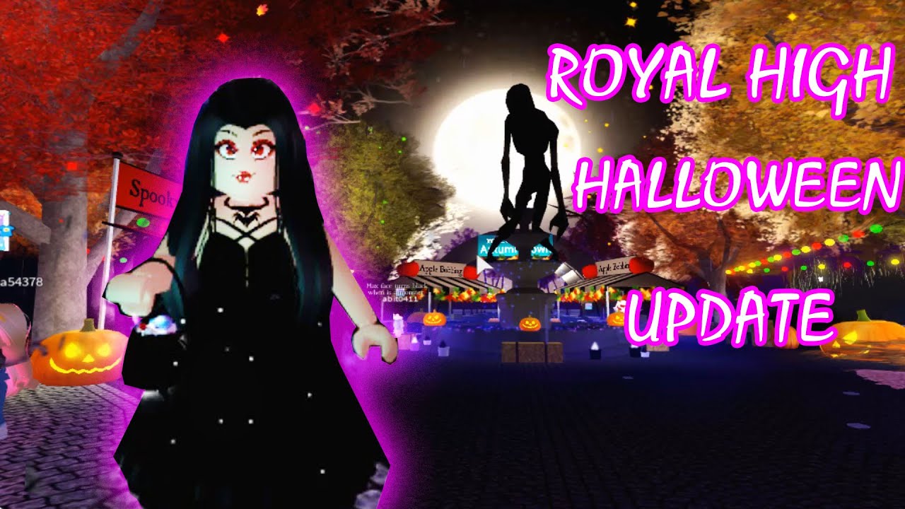 Royale High Halloween Update! Halloween Maze! Trick or Treat - YouTube