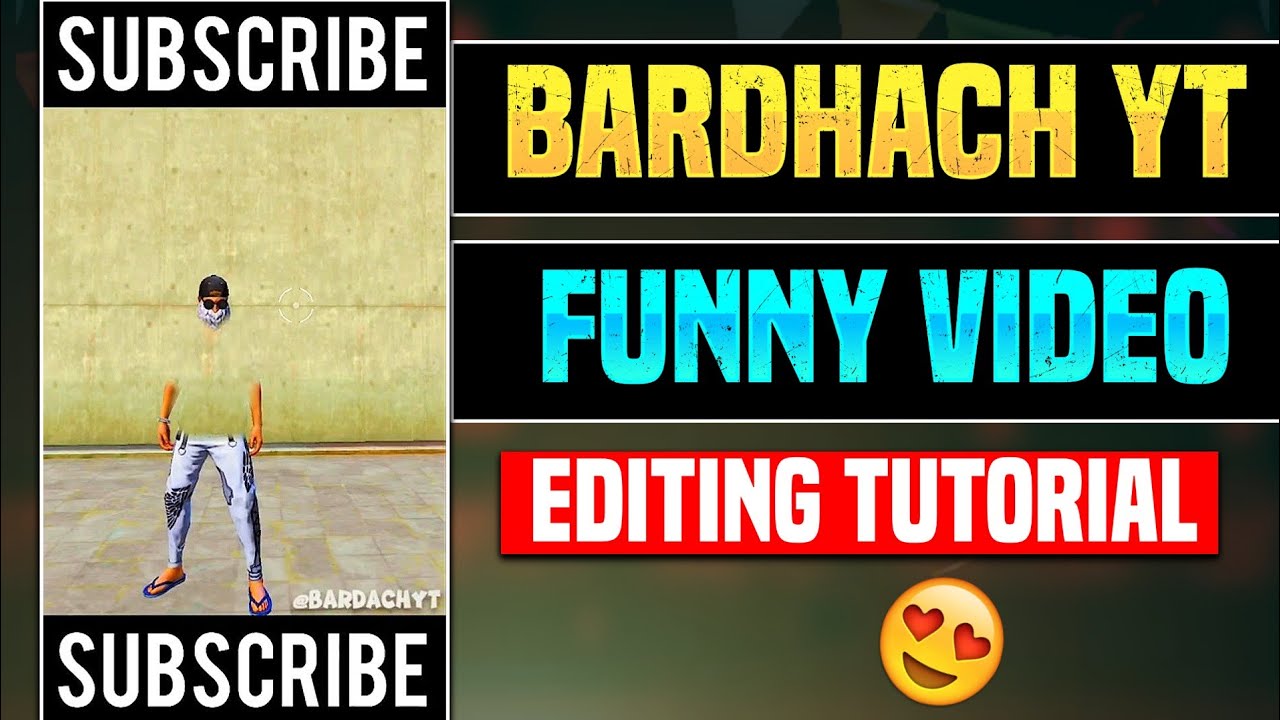 Bardach YT Funny Video Editing Tutorial 😱 @BARDACHYT Video Editing ...