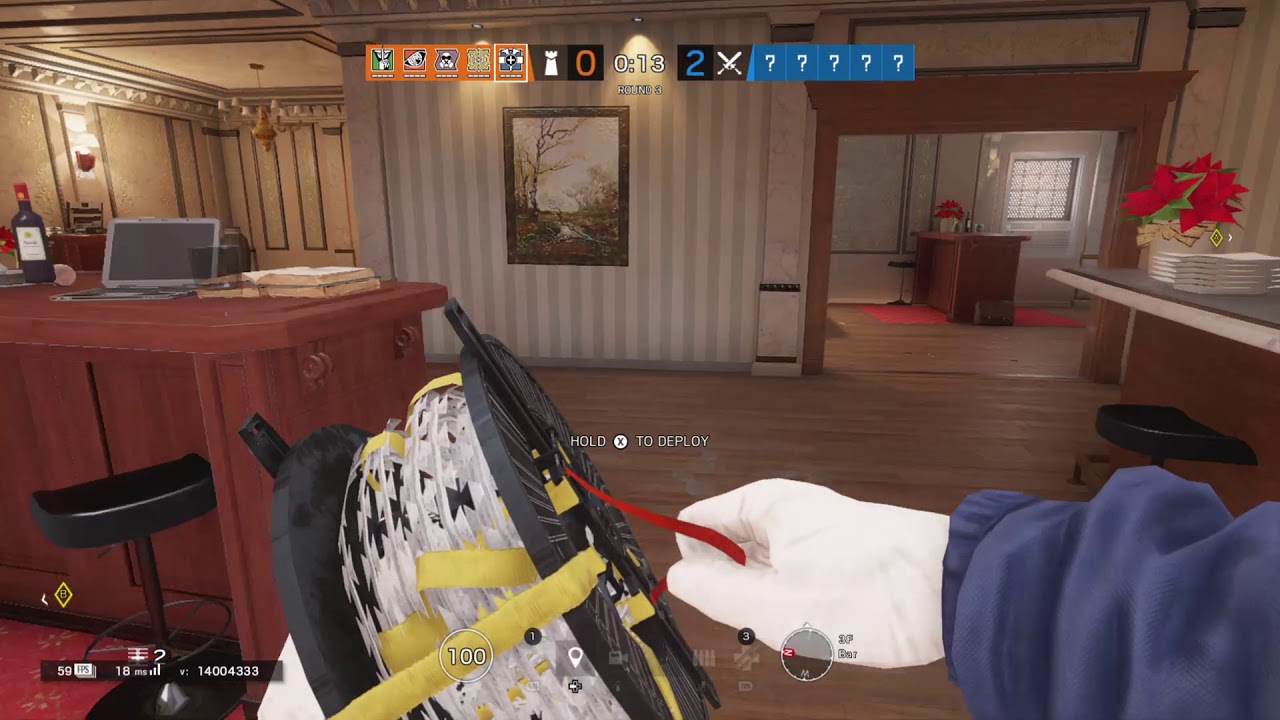 R6 Triple Kill How To Defend The Castle From Above - YouTube