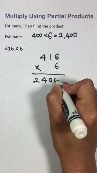 4th Grade Math Video (Kids Math) - Multiply using partial products ...