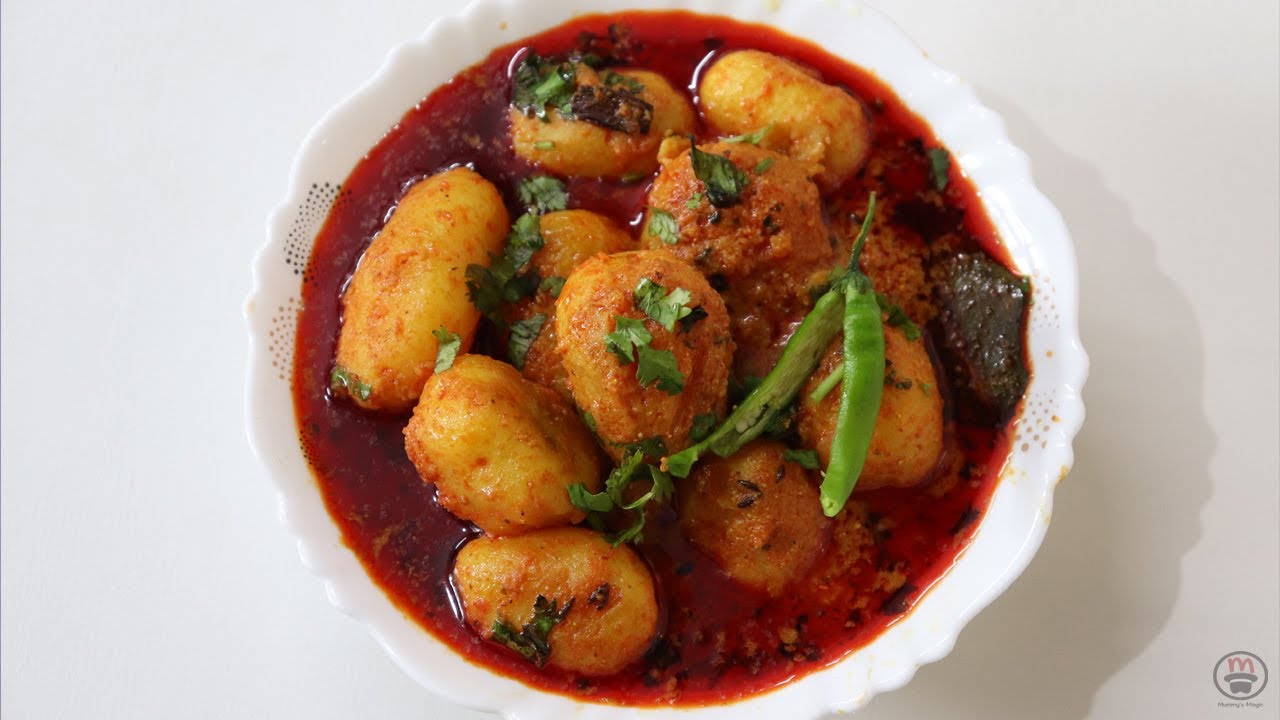 aloo dum recipe in hindi | दम आलू रेसिपी | kashmiri dum aloo recipe in ...