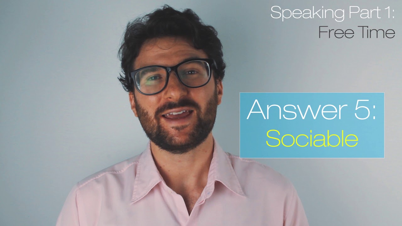 IELTS Speaking Part 1 MODEL ANSWERS: Free Time - YouTube