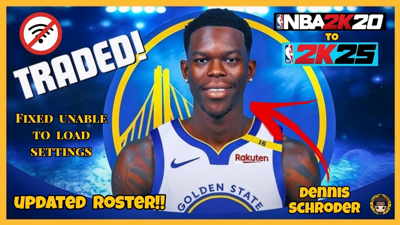 Nba 2k20 to Nba 2k25 Updated Roster : Fixed Unable to Load Settings! on ...
