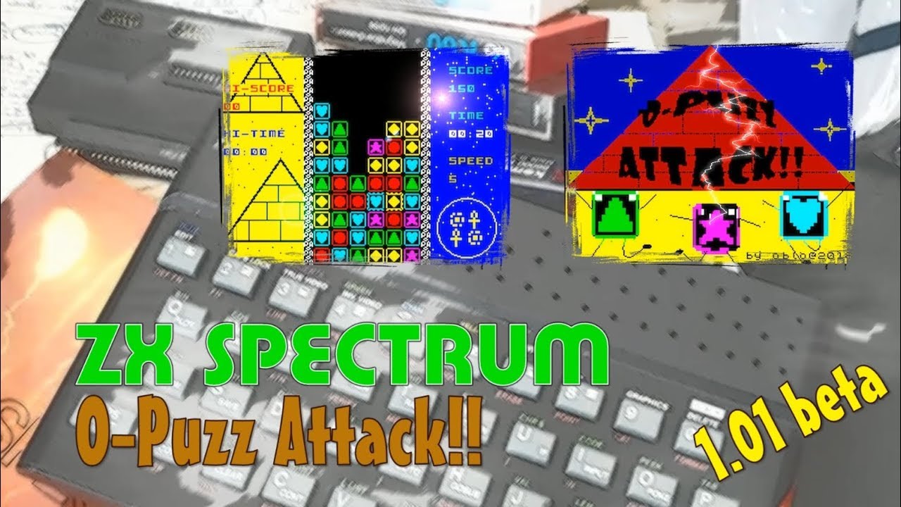 ZX Spectrum -=O-Puzz Attack!!=- - YouTube