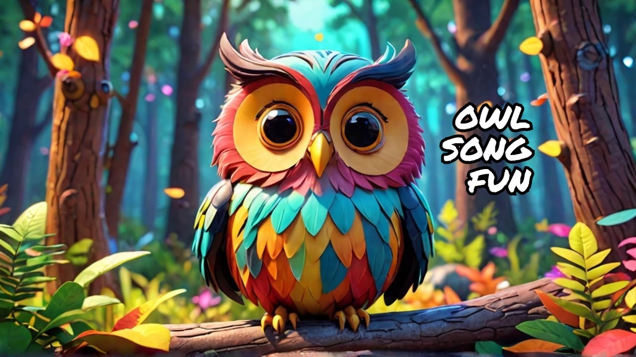 🦉 Chunni Munni — Whooo Said Hoo | Owl Song & Animal Sounds Rhyme for ...