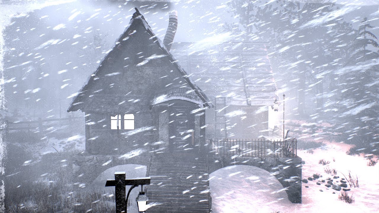 10 Hours of Blizzard Sounds. Sounds of a Blizzard for Sleeping in a ...