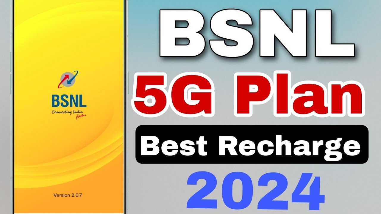 Bsnl Recharge Plan 2024 5g Unlimited Data | Bsnl 5g Unlimited Data | Bsnl 5g recharge plan 2024 ...