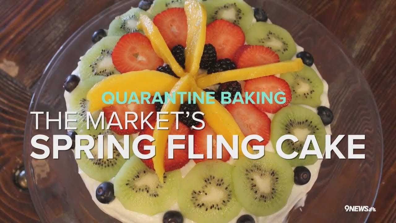 How to make the Market's Spring Fling cake - YouTube