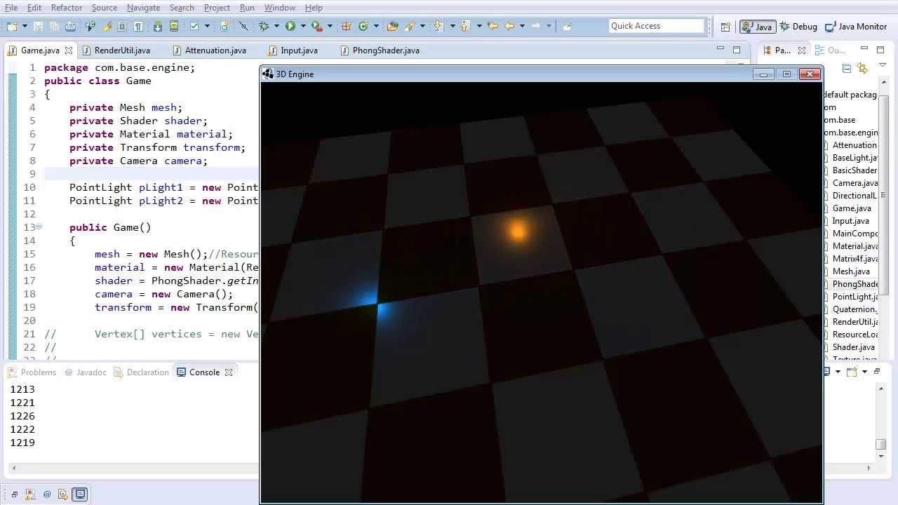 #29 3D Game Engine Tutorial: Optimizing Point Lights - YouTube