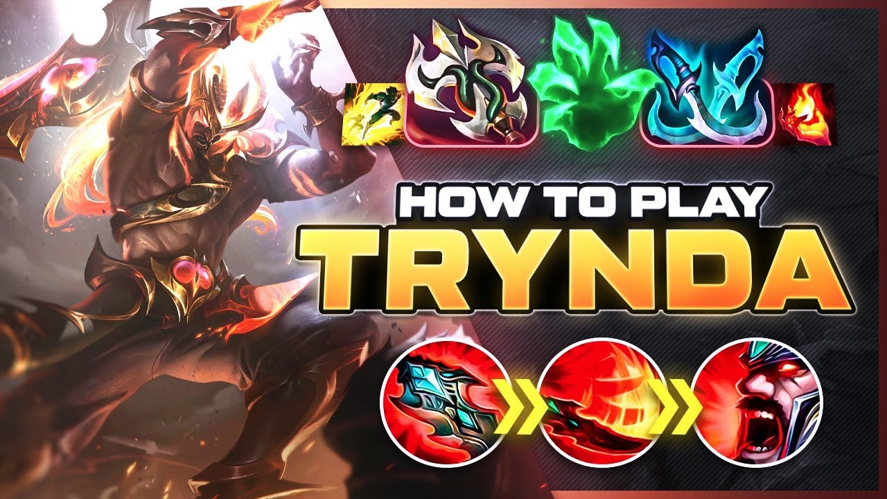 HOW TO PLAY TRYNDAMERE SEASON 14 | Build & Runes | Season 14 Trynda ...