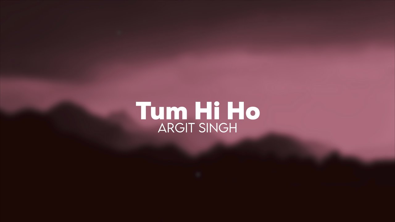 Tum Hi Ho - Argit Singh | Vocals Only - Without Music | Cleanest ...