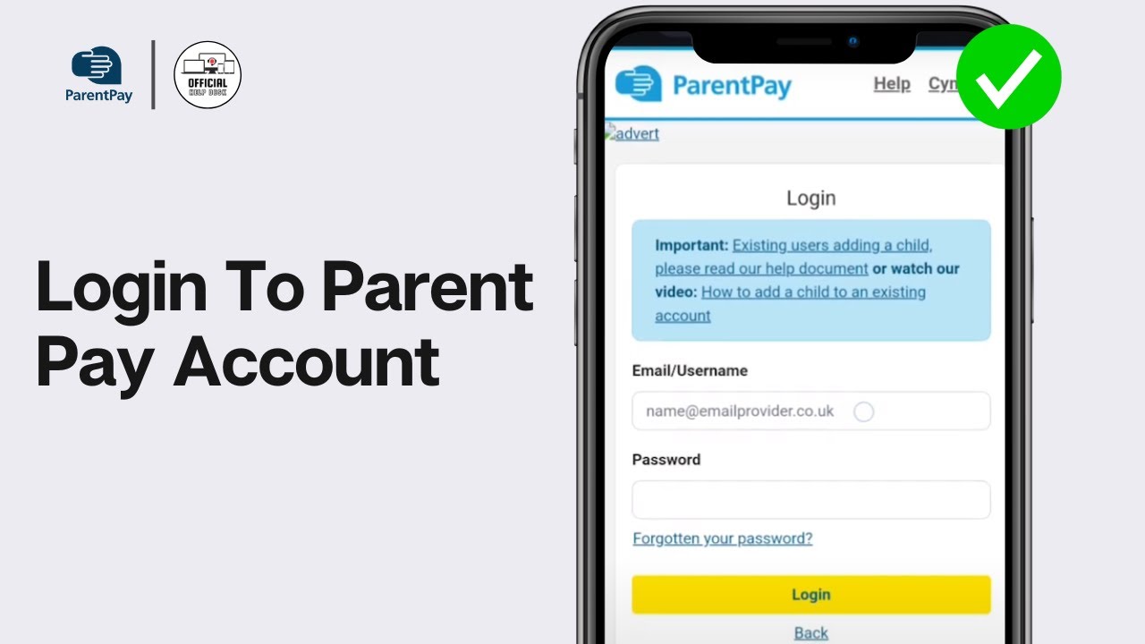 How To Login To Parent Pay Account (2024) - YouTube
