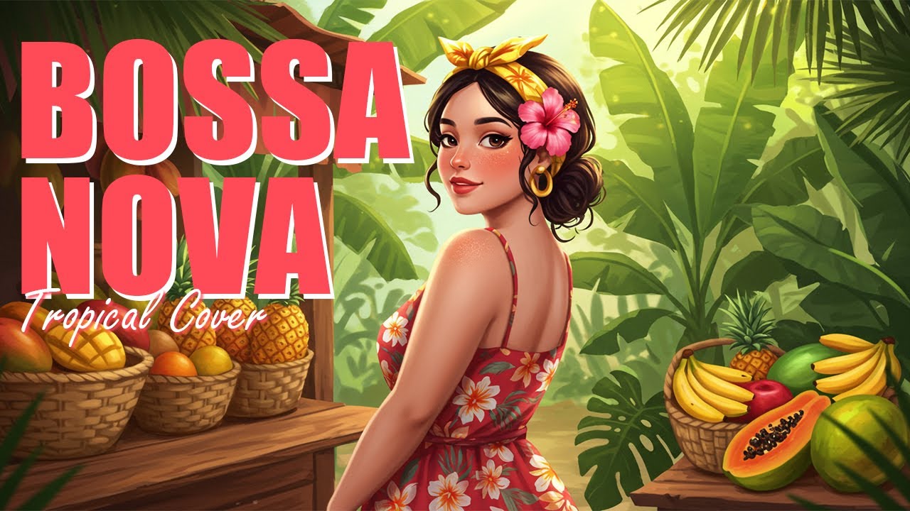 Tropical Bossa Nova Cover to Ease Your Mind🌿🎶 Relaxing Summer Jazz by ...