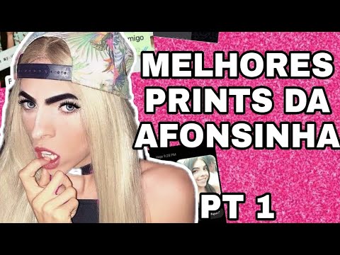MELHORES PRINTS DA AFONSINHA (parte 1) - YouTube