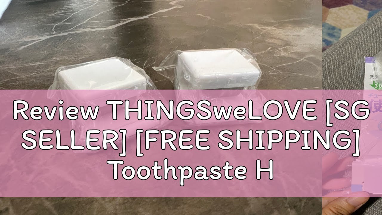 Review THINGSweLOVE [SG SELLER] [FREE SHIPPING] Toothpaste Holder Hook ...