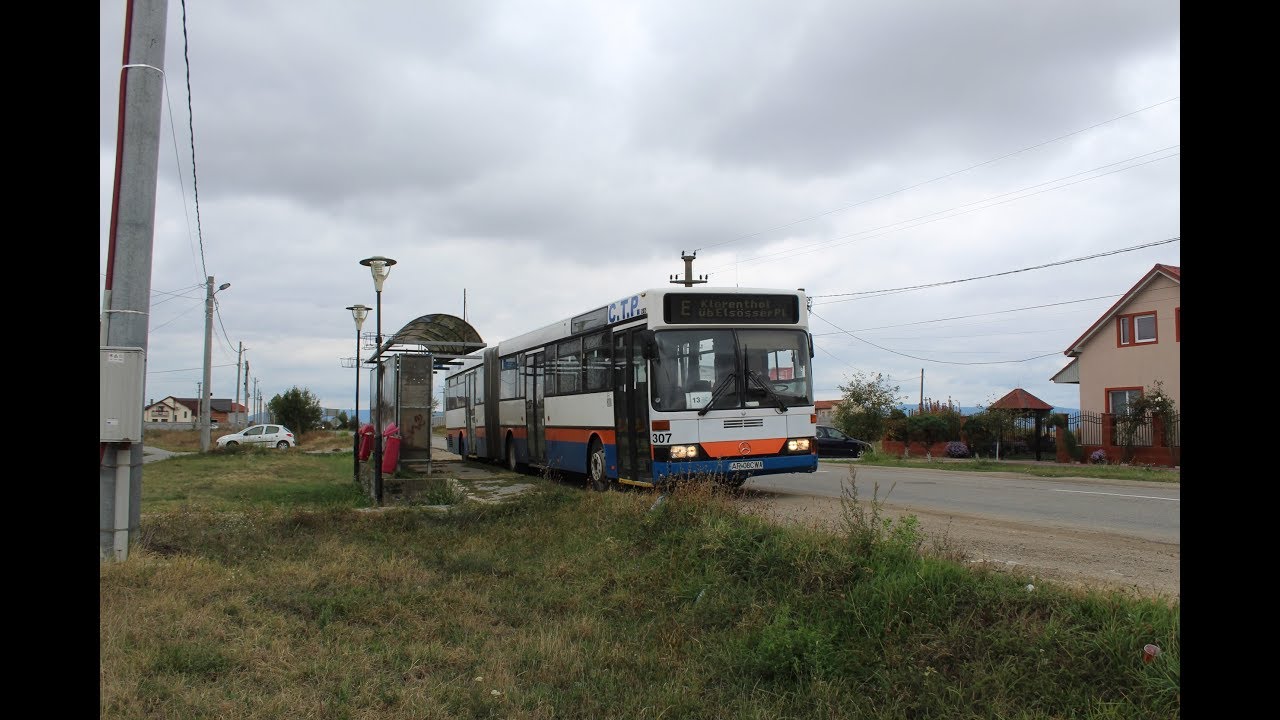 Sound eines Mercedes Benz O405G der Firma CTP Arad Wagen 307 (EX ESWE ...
