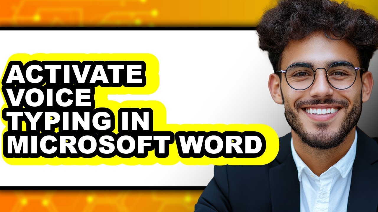 How to Activate Voice Typing in Microsoft Word - Full Guide - YouTube