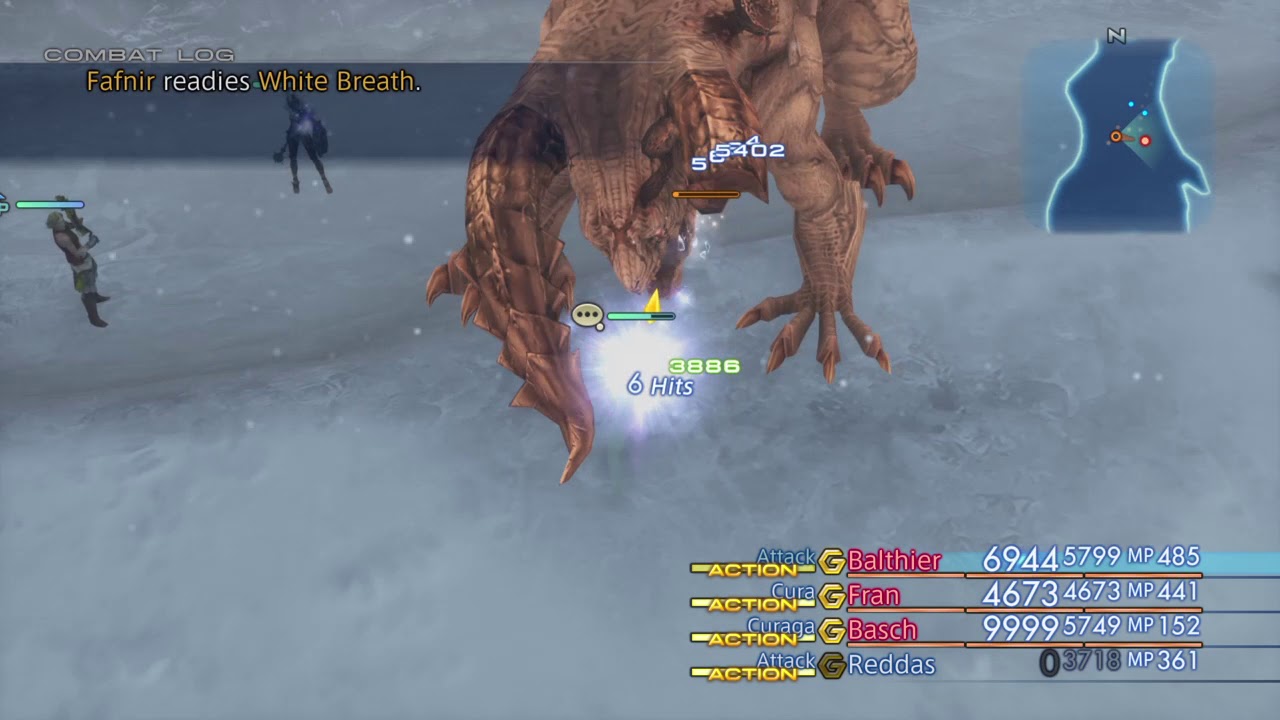 FINAL FANTASY Ⅻ: Balthier (Bushi/Time Battlemage) 11-Hit Combo - YouTube