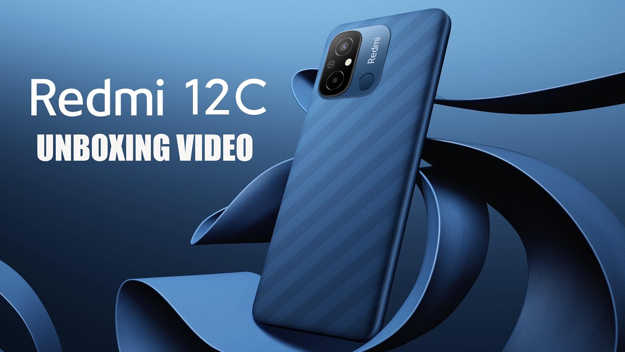 Redmi 12 Series အသစ် Redmi 12C Unboxing Video - YouTube