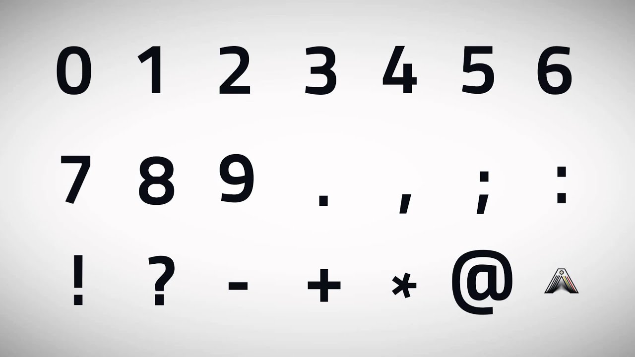 Animatillium_Animated Font - YouTube