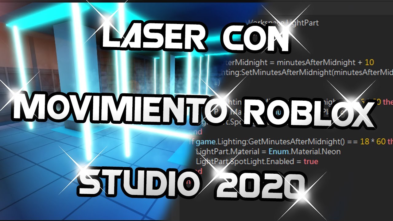 Como Crear Un laser Con Movimiento En Roblox Studio 2020!!! - YouTube