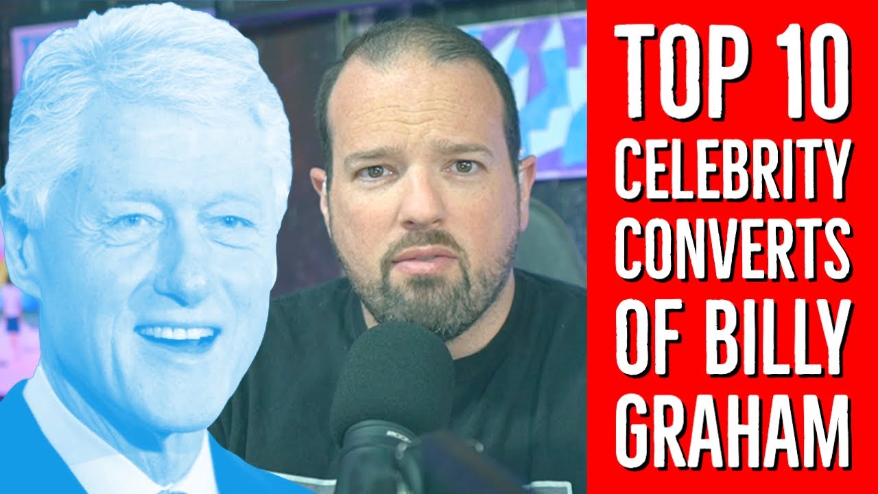 Top 10 Celebrity Converts of Billy Graham?! - YouTube