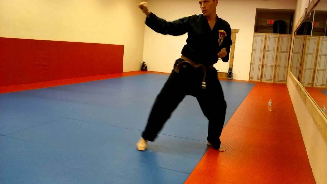 Goshin Jutsu Karate Kata - Chigokyu - YouTube