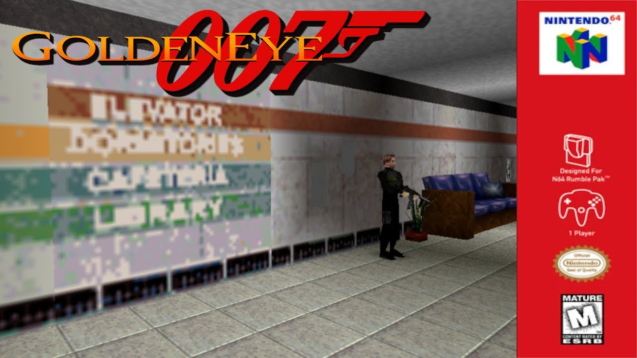 GoldenEye 007 N64 - Rescue [00 Agent] [Custom Level] [4K] - YouTube
