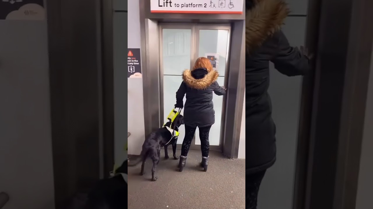 How Does A Blind Person Find An Elevator? #Shorts - YouTube