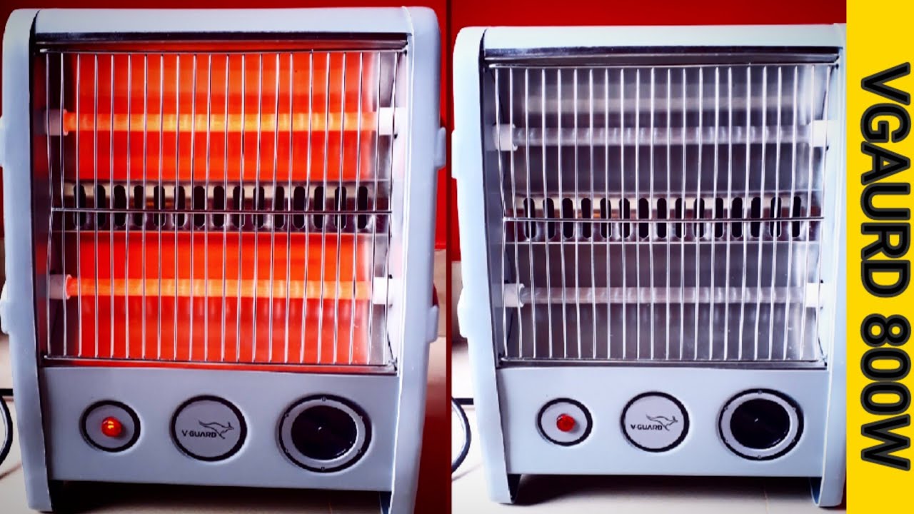 VGAURD DOUBLE ROD 800W HALOGEN ROOM HEATER || ROOM HEATER ...