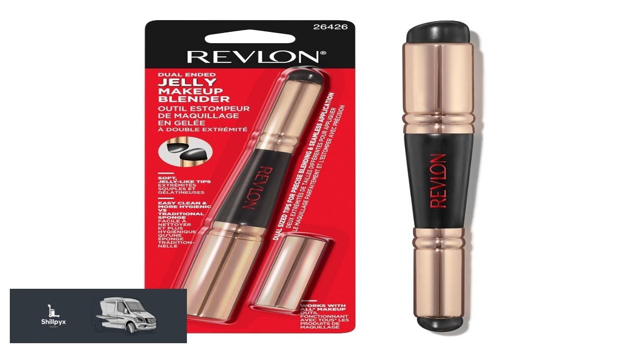 Revlon Dual Ended Jelly Makeup Blender Tool Silicone Makeup Applicator ...