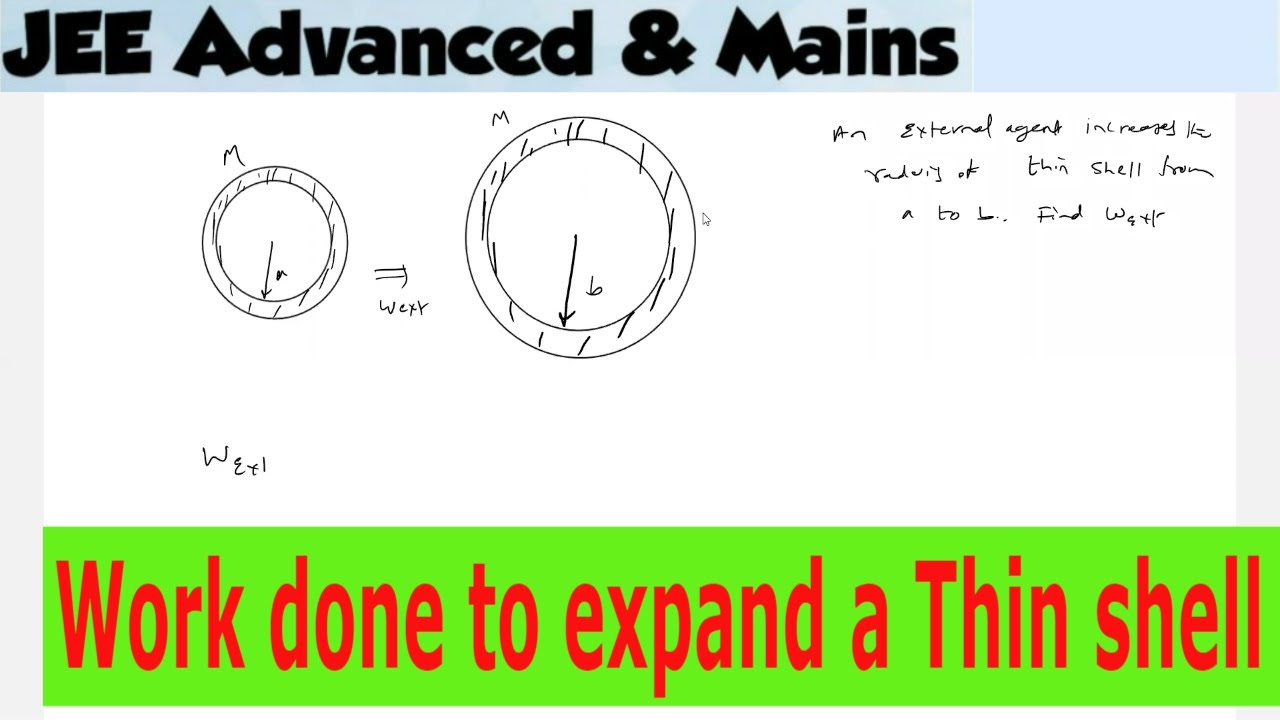 5) Physics | gravitation |JEE Adv| work done by external agent in ...