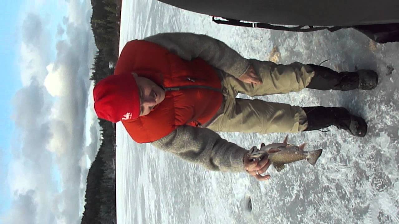 Brook trout at Red lake BC - YouTube