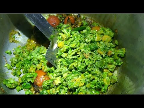 hara chhana ke Sholay sabji ekadam gaade sabji - YouTube