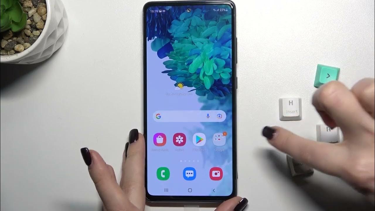 How To Take Screenshots Without Buttons On Samsung Galaxy S20 Fe
