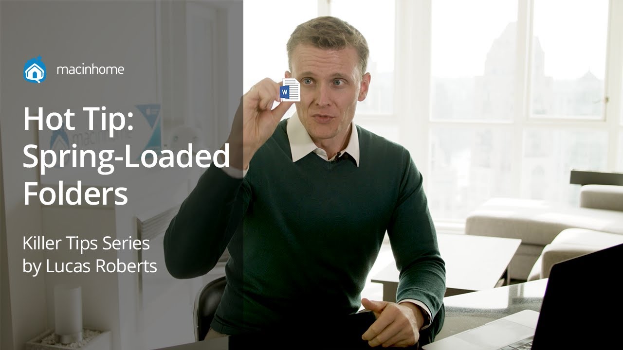 Spring-Loaded Folders on Mac: Get Organized Fast! - YouTube