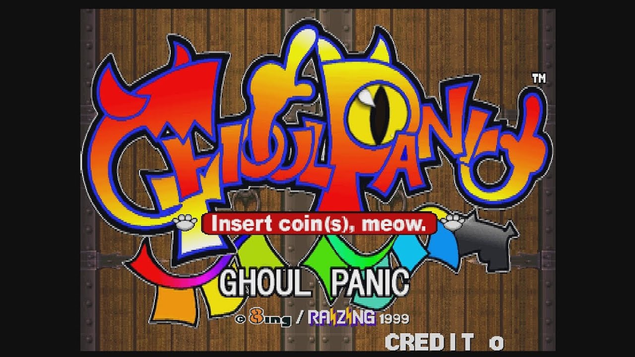 20 Mins Of...Ghoul Panic Intro (US/Arcade) - YouTube