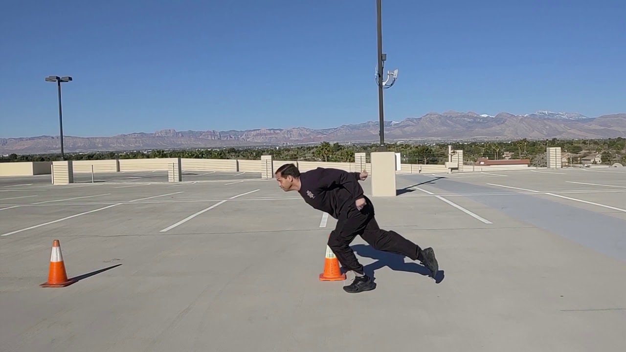 Improve your agility run - YouTube