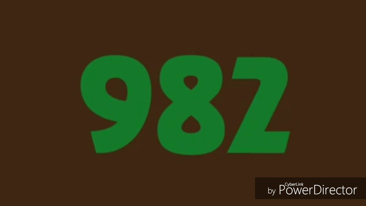 Numbers 1000 to 0 - YouTube