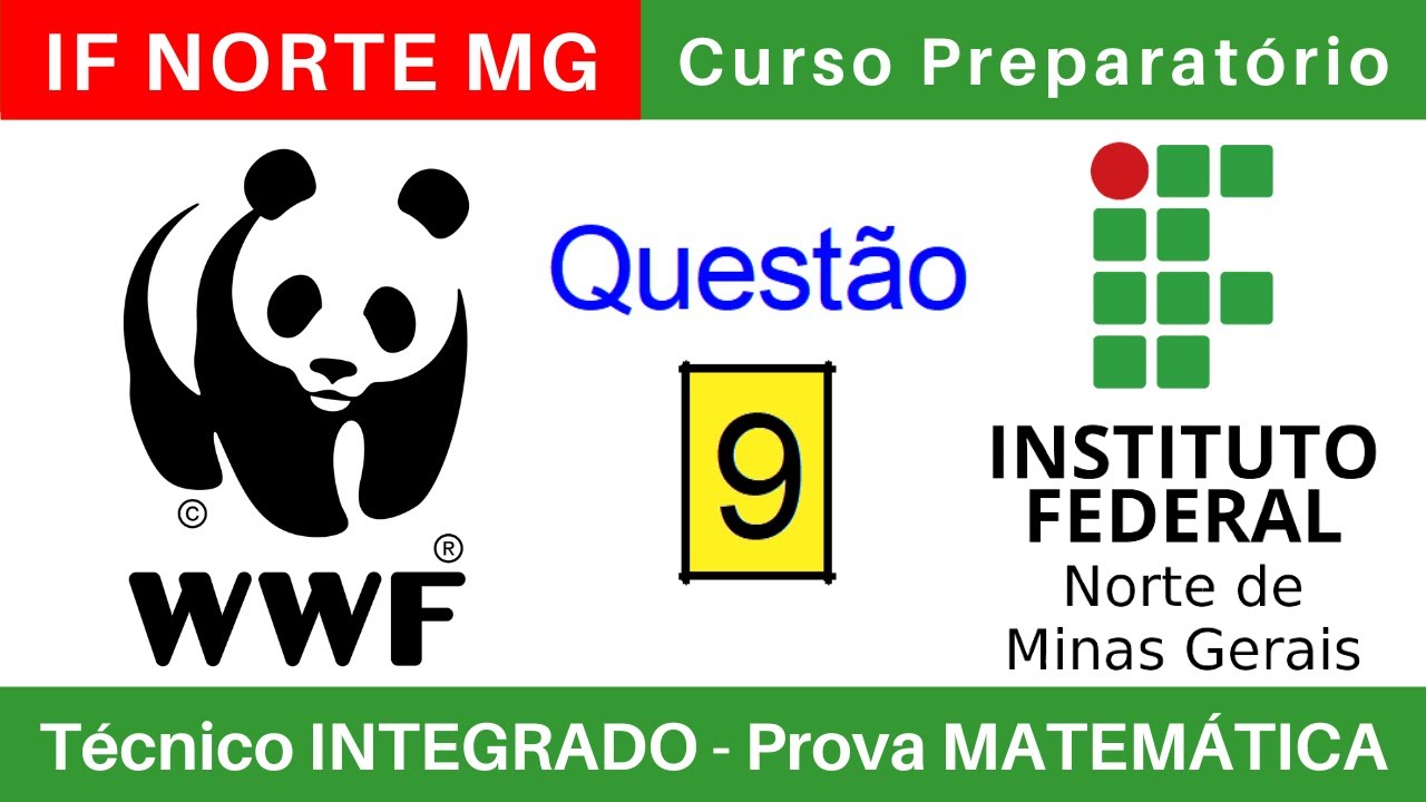 IFNMG 🔴 Curso Preparatório 2025/26 de MATEMÁTICA #IFNMG Técnico ...
