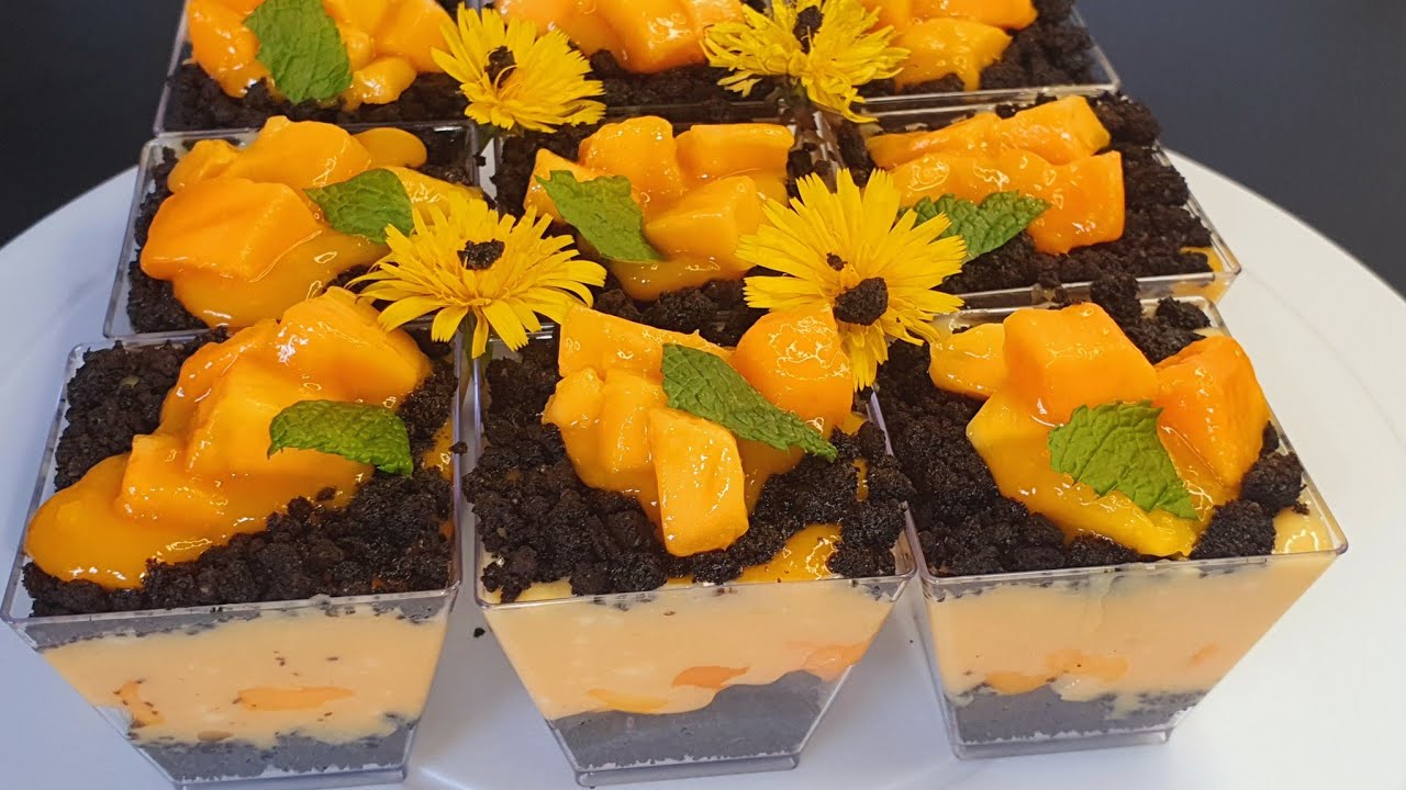 OREO MANGO DESSERT // dessert box // simple and quick recipe ...