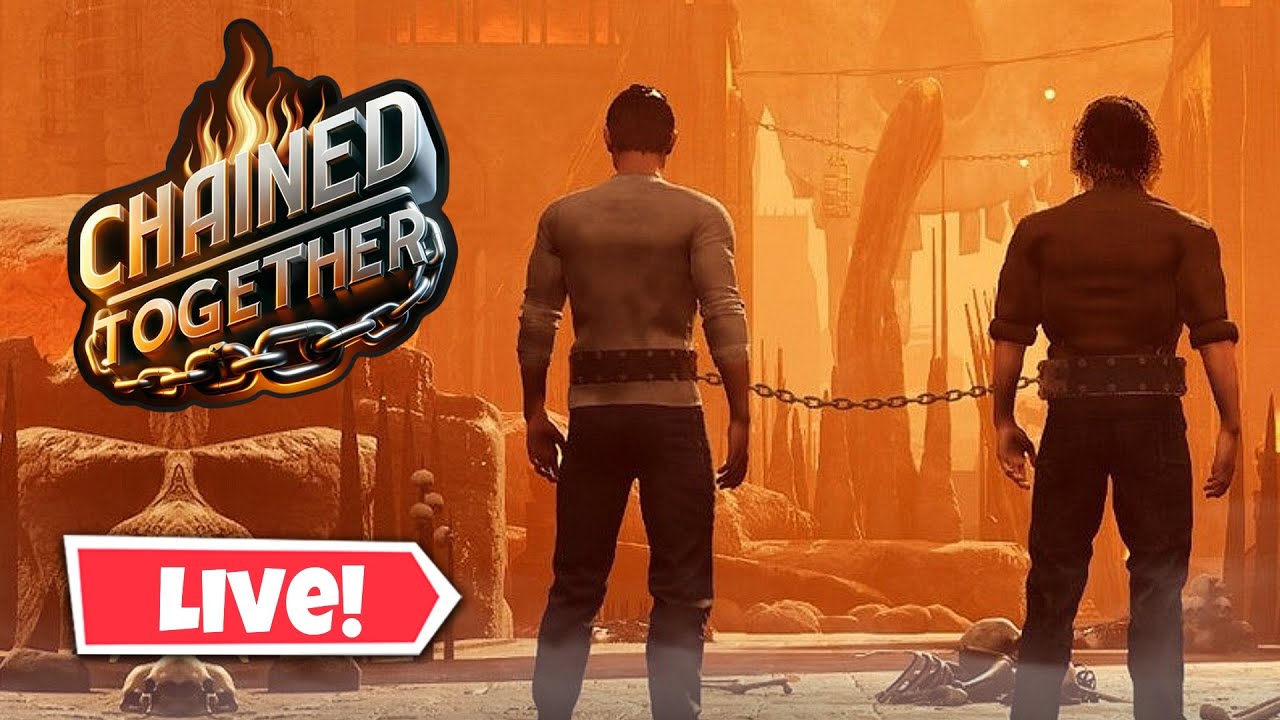 🔴LIVE🔴| Chained Together Livestream | Escaping The Parkour! | ft ...