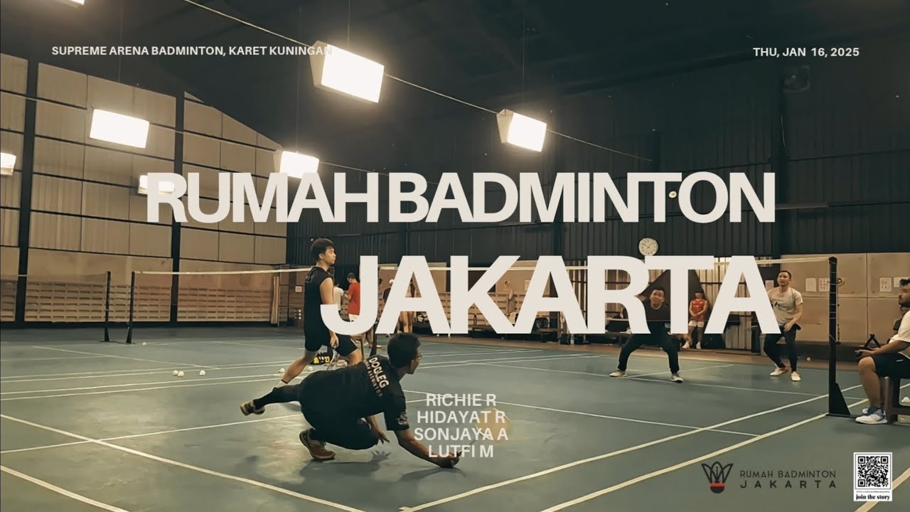 RICHIE R/HIDAYAT R vs SONJAYA A/LUTFI M | RB JAKARTA 2025 | Jan 16 ...